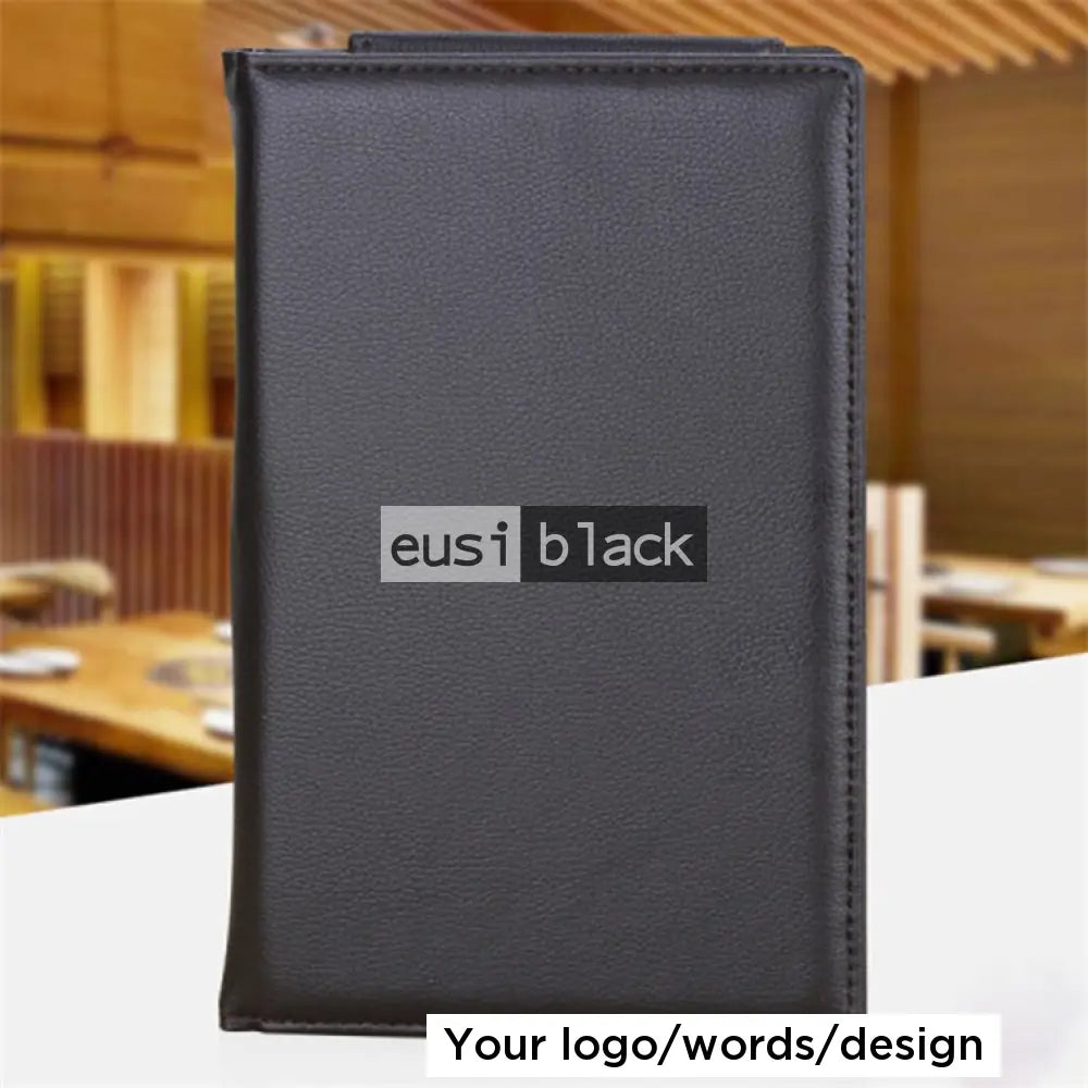 Leather bill holder sold and customized by Eusi Black Gift Shop ...